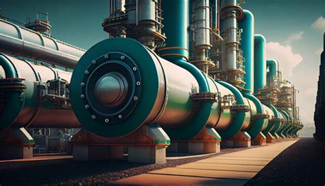 Premium Photo Oil Or Gas Pipeline Generative Ai