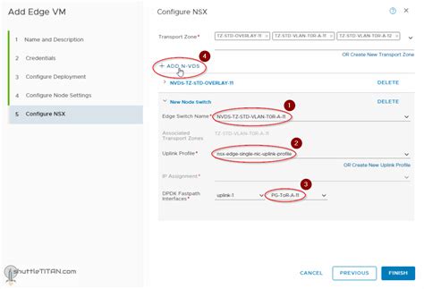 NSX T Installation Series Step 10 Option 2 Install NSX T Edge VM On ESXi Using NSX T