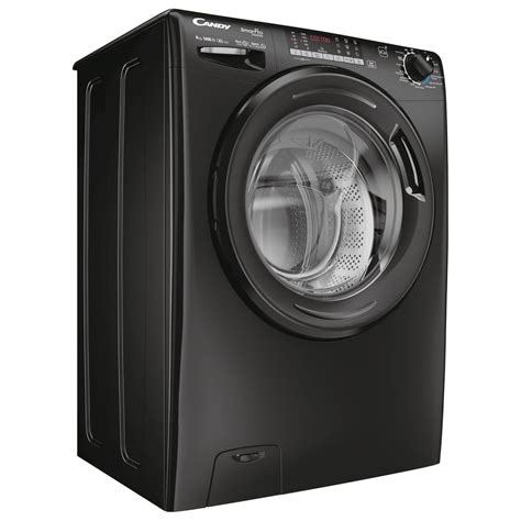 Candy Smart Pro 8kg 1600rpm Washing Machine Black Cso686twmbb6 80