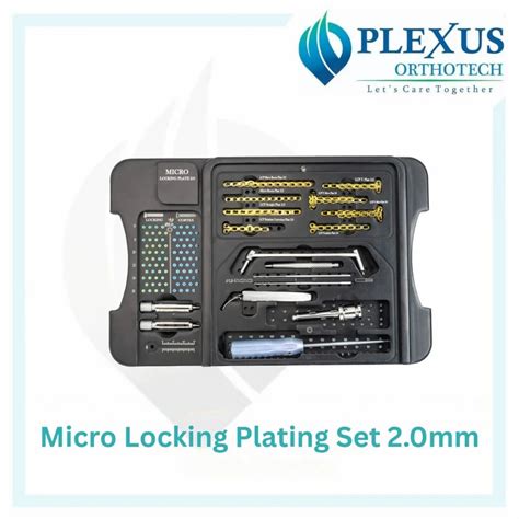 Titanium Micro Locking Plating Set At ₹ 50000 Set In Rajkot Id 2857199424430