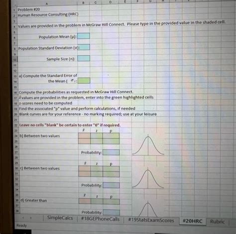 Solved I Need To Know The Formulas To Put In The Excel Chegg