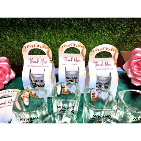 Personalized Shot Glass Shotglass For Souvenirs And Giveaways Shopee