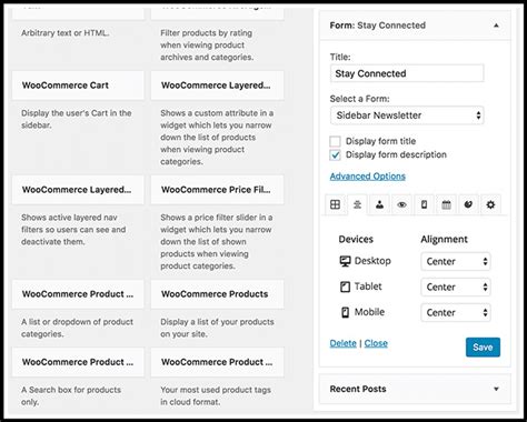 Review Of The Extended Widget Options WordPress Plugin MH Themes