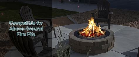 Febtech Smokeless Fire Pit Insert Steel 36 Round