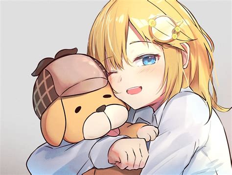 Watson Amelia And Bubba Hololive And 1 More Drawn By Shuuzo3 Danbooru