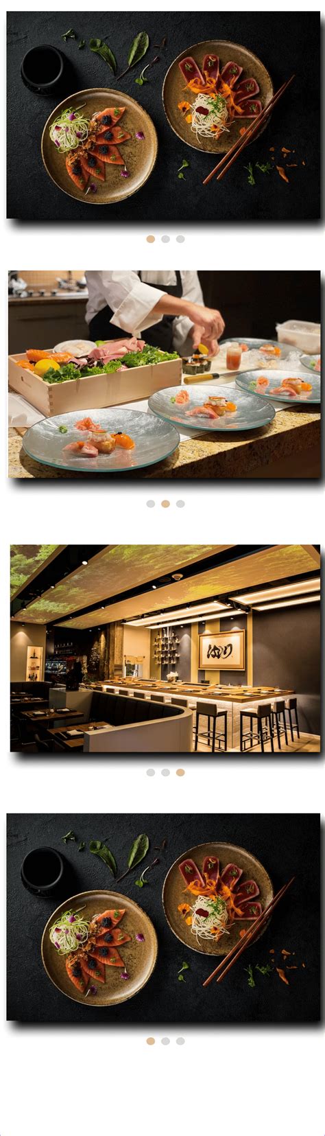 Web Design Ui Ux Omakase Restaurant Free File On Behance