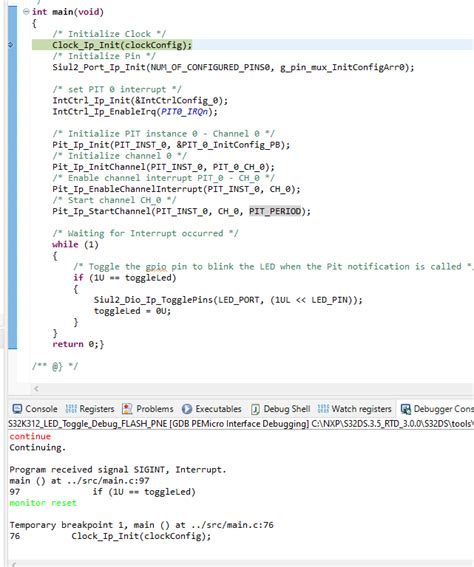 After Debugging And Using Attach Running Target Clicking Restart