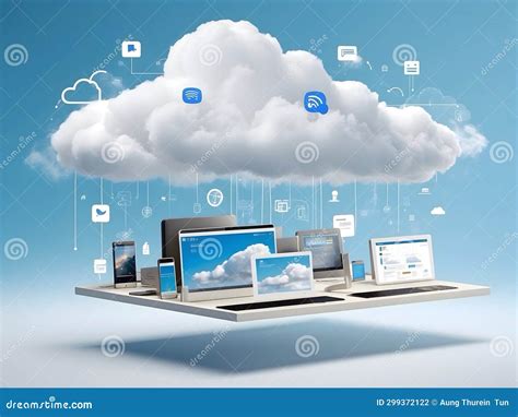 Navigating the Future Data Storage Landscape Stock Illustration - Illustration of tool ...