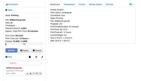 dashboard plugin development octoprint community forum