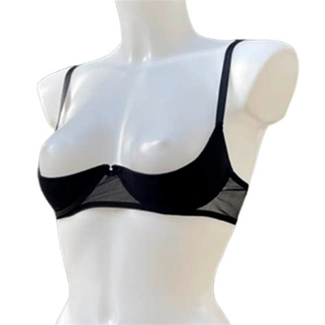 Quarter Cup Bra Tumblr Shelf Bras Open Cup Bras Open Sexy Open Cup Bra