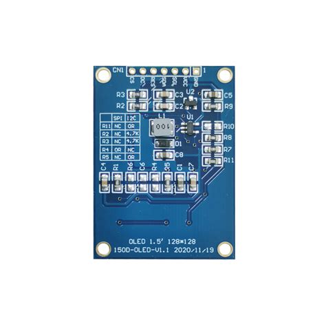1 5 Oled Display Module 128x128 White I2c Ssd1327 With Pcb