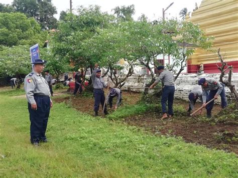 မာန်အောင်မြို့၌ ၅၉နှစ်မြောက် မြန်မာနိုင်ငံရဲတပ်ဖွဲ့နေ့အား ကြိုဆိုဂုဏ