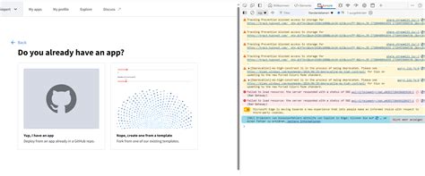 No Response On Page Do You Already Have An App Deployment Streamlit