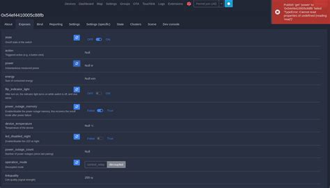 Existing Converter For Aqara Switch H1 Ws Euk03 Not Working With Decoupled Mode And Energy
