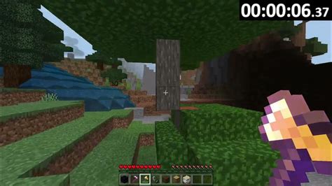 Mcbe All Logs Ssg Wr Youtube