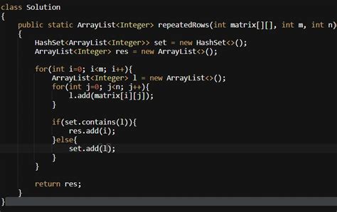 How To Detect Duplicate Rows In A Binary Matrix Vaibhav Bhatt Posted