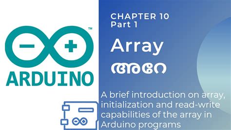 95 Arduino Chapter 10 Part 1 Array അറേ Youtube