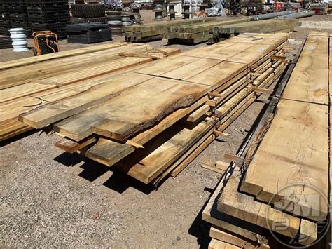 Bundle Of 2x12 White Oak For Trailer Decking Jeff Martin Auctioneers