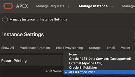 dimitri gielis blog oracle application express apex configuring aop as print server in