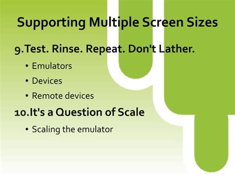 Android Supporting Multiple Screen Sizes Pdf Operating Systems