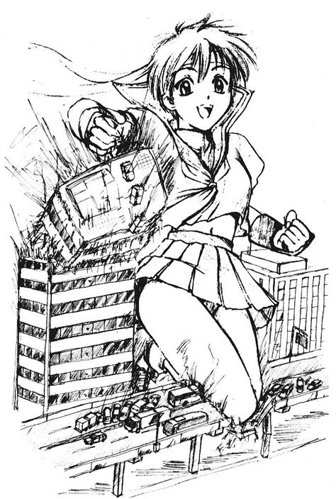 Giantess Sakura By Ticoticotac On Deviantart