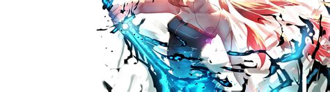Anime Girl Pixiv Fantasia Flaming Sword 4k 3840x2160 10