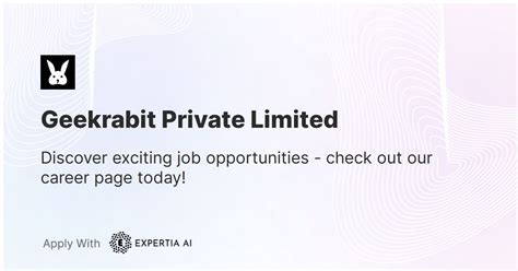 Geekrabit Career Page Jobs