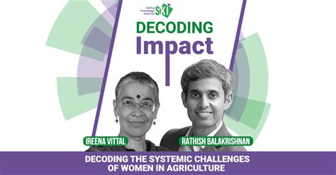 Decoding Systemic Challenges Of Women In Agriculture Ft Ireena Vittal