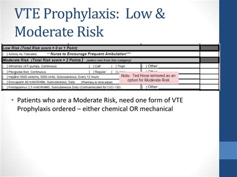 Ppt Vte Prophylaxis Powerpoint Presentation Free Download Id 1749530