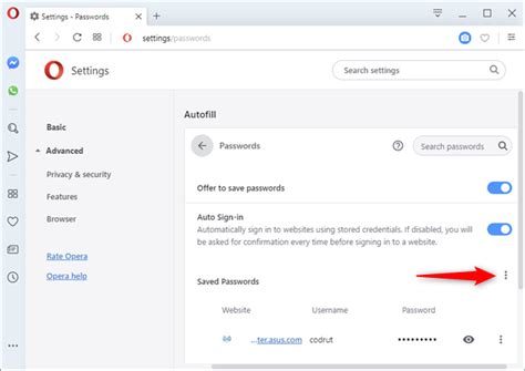Export Passwords From Chrome Firefox Opera Microsoft Edge And