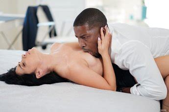 Sexy Businesswoman Rina Ellis Has Hot Interracial Sex With A Hot Guy Photos