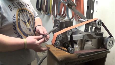 Convex Grinding A Knife Youtube