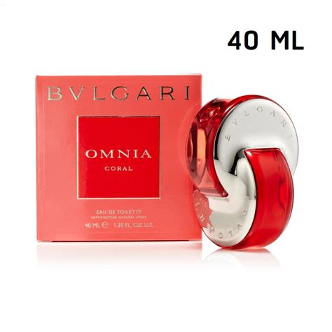 40 Ml Bvlgari Omnia Coral Eau De Toilette 40 Ml กล่องซีล ป้ายไทย