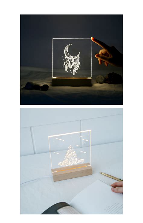 Diy 아크릴 무드등 셀프 만들기 키트 36종 도안 101도