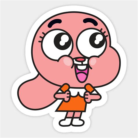 Anais By Plushism Doddle Art Digital Sticker Vinyl Sticker