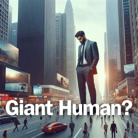 Giant Human Existence Facts