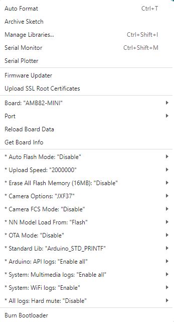 Ameba Arduino With Amb82 Mini Rtl8735b — Ameba Arduino Aiot Documentation V11 Documentation
