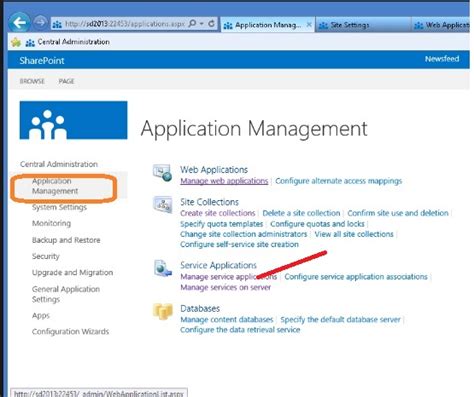 Configure Managed Metadata Services