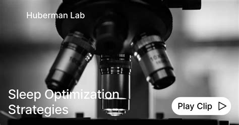 Sleep Optimization Strategies | Ask Huberman Lab