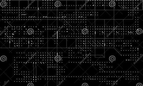 Abstract Blue Technology Communication Business Or Science Background Stock Illustration