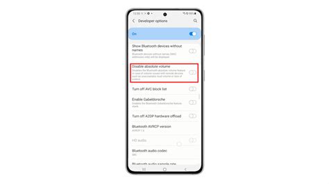 How To Enable Disable Absolute Volume On Samsung Galaxy S21 The Droid Guy