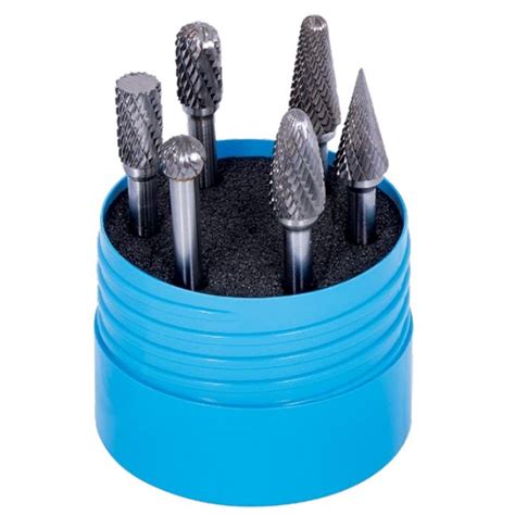 Jet 534202 Cbhp 6 Piece Carbide Bur Set Bc Fasteners And Tools
