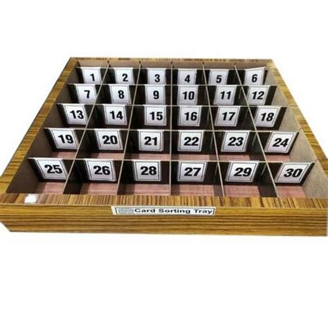 Card Sorting Tray At ₹ 2800 Piece In Ambala Id 2853375320397