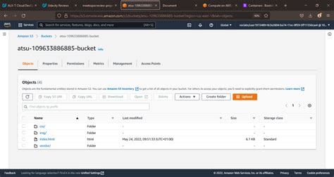 deploy a static website on aws