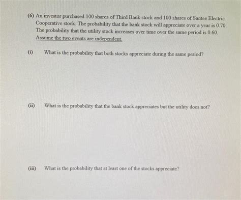 Solved Solve The Following Problems On Probability Using The Chegg