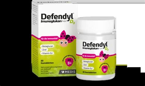 Imunoglukan P4h® D₃ 30 Kautabletten Defendyl® Vitalabo