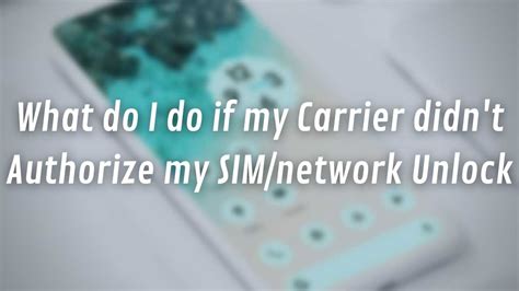 Unlock Network Locked SIM Card Now