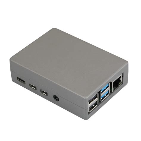 Raspberry Pi 4 Model B Aluminum Black Silver Case Vicedeal