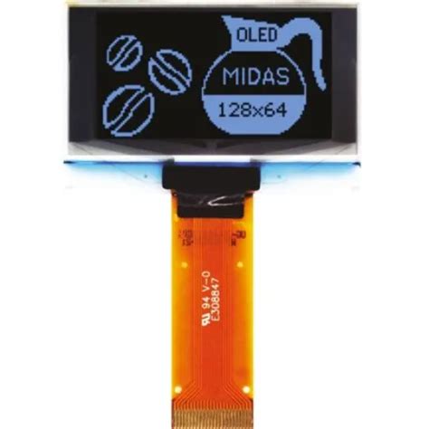 midas 1 54in blue oled display high contrast and compact yachtneeds