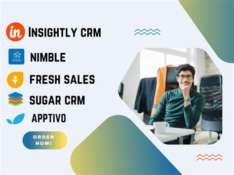 Suger Crm Freshsales Apptivo Insightly Suite Crm Nimblo Upwork
